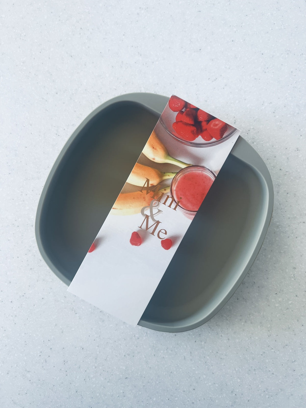 Mini & Me Flat Plate Olive – Cuddle Bug & Co
