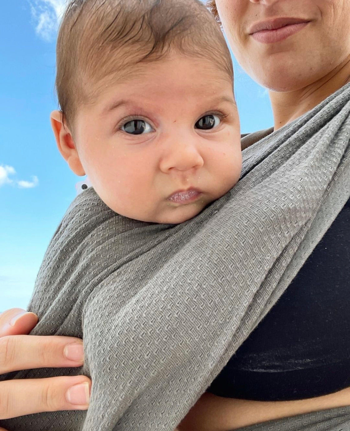 Baby K’tan Breeze Charcoal – Cuddle Bug & Co