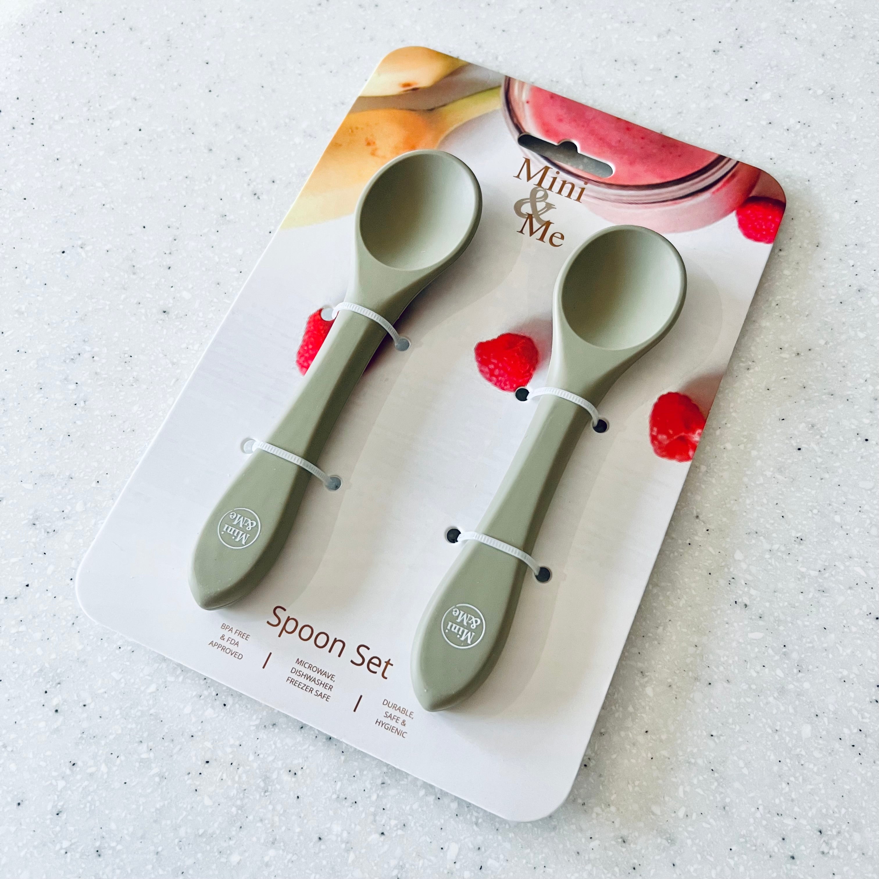 Spoon Set Olive – Cuddle Bug & Co